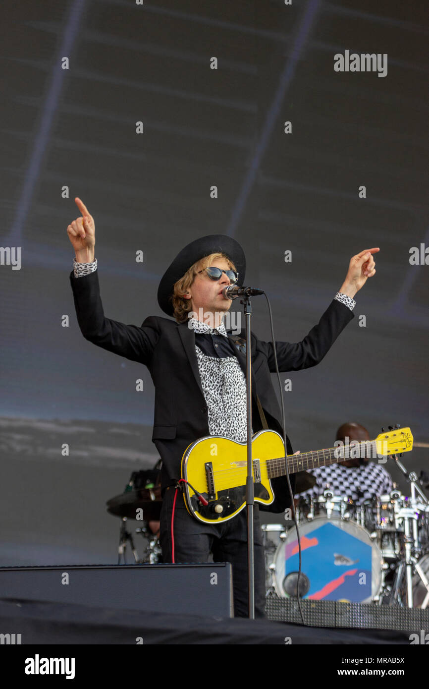 London, UK, 25 May 2018. Beck Hansen, known professionally as Beck, is ...