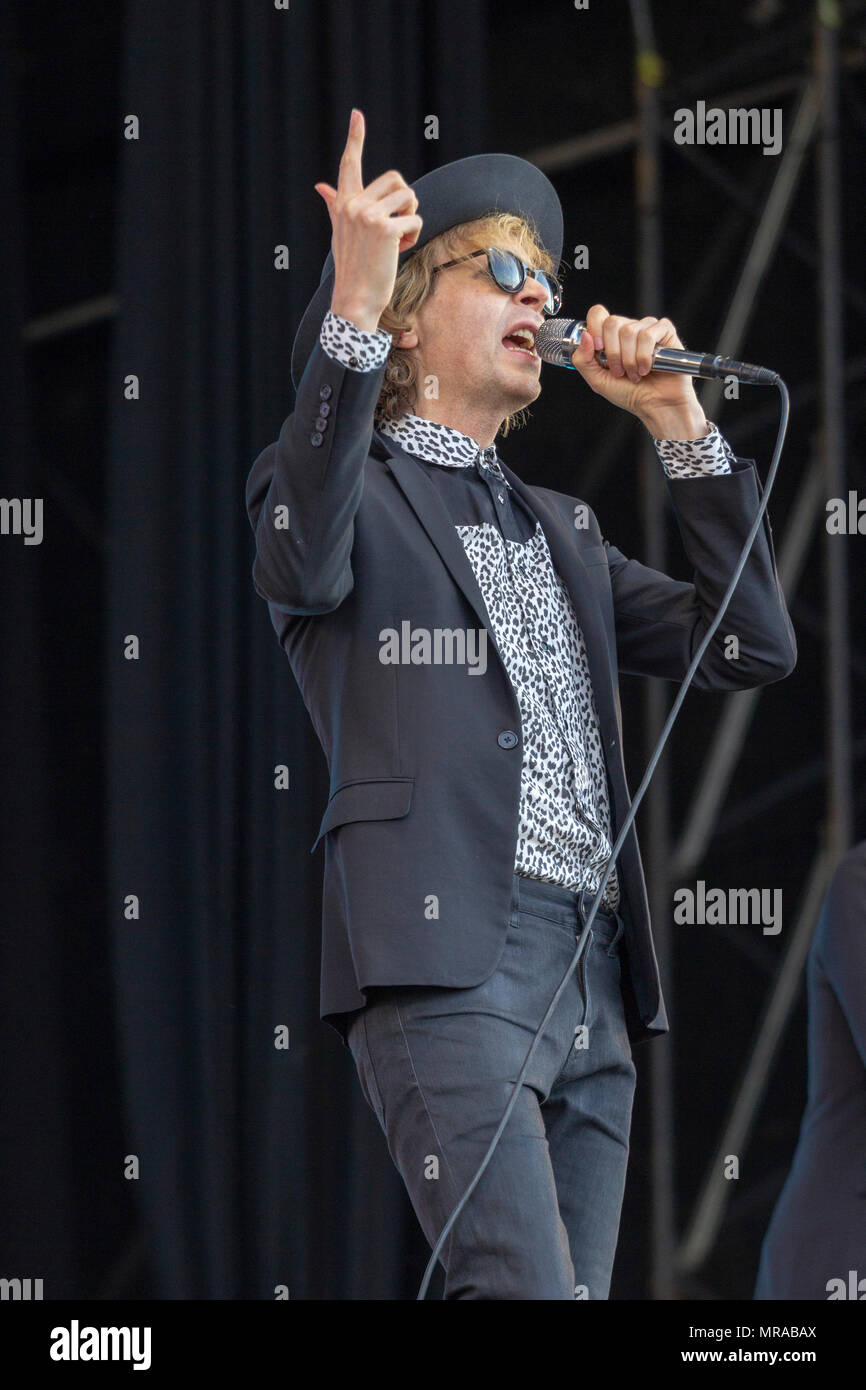 London, UK, 25 May 2018. Beck Hansen, known professionally as Beck, is ...