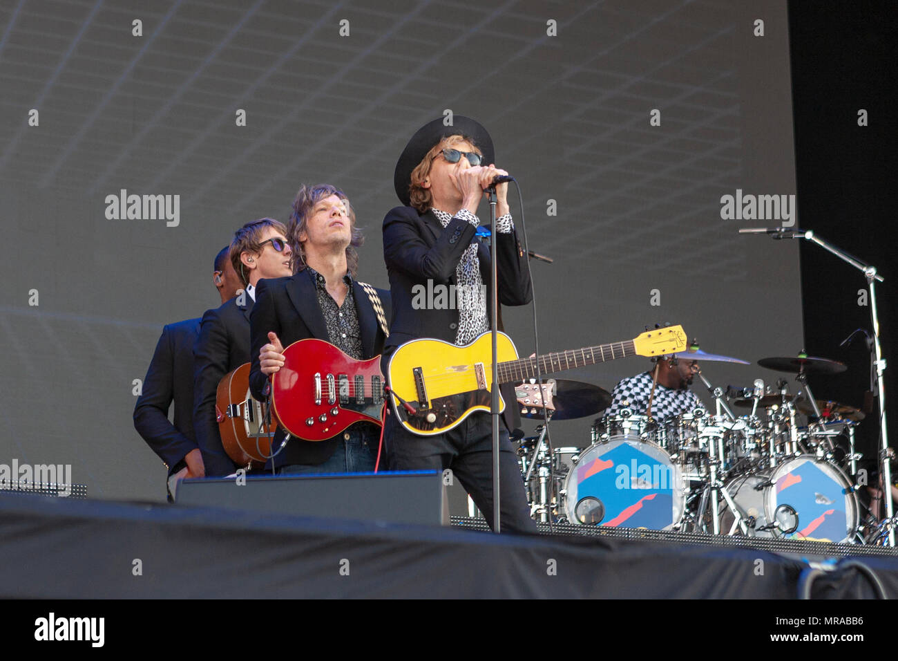 London, UK, 25 May 2018. Beck Hansen, known professionally as Beck, is ...