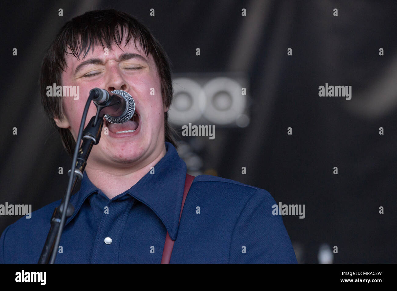 London, UK, 25 May 2018. TOUTS are a three piece teenage punk band from ...