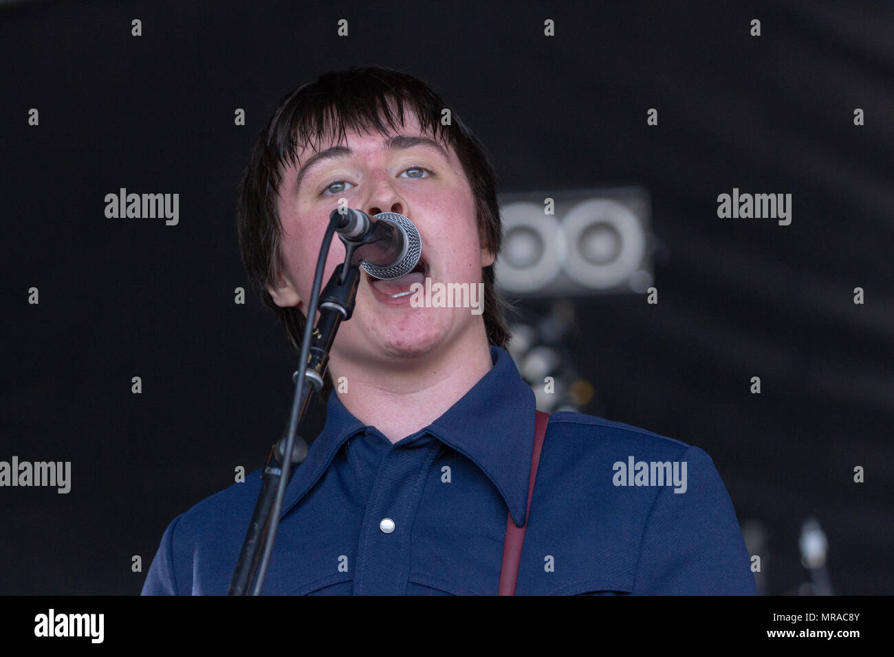 London, UK, 25 May 2018. TOUTS are a three piece teenage punk band from ...