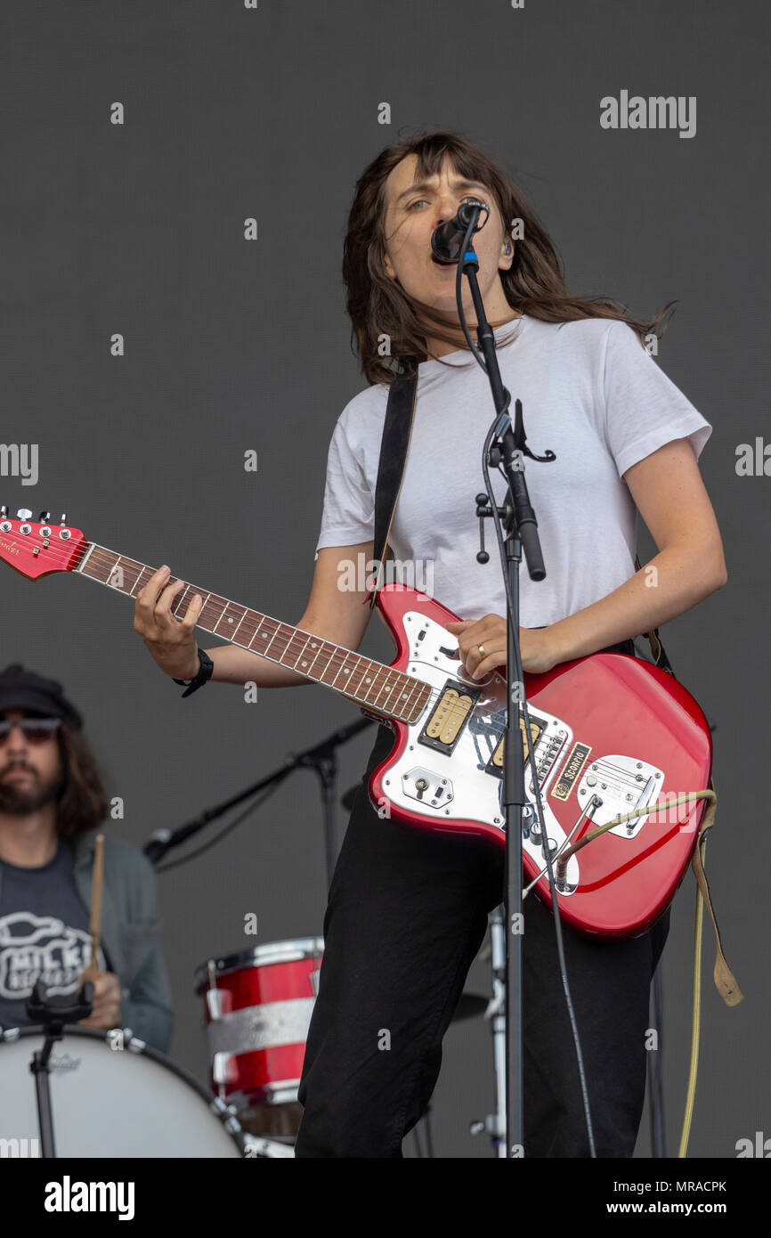 London, UK, 25 May 2018. Courtney Melba Barnett is an Australian singer ...