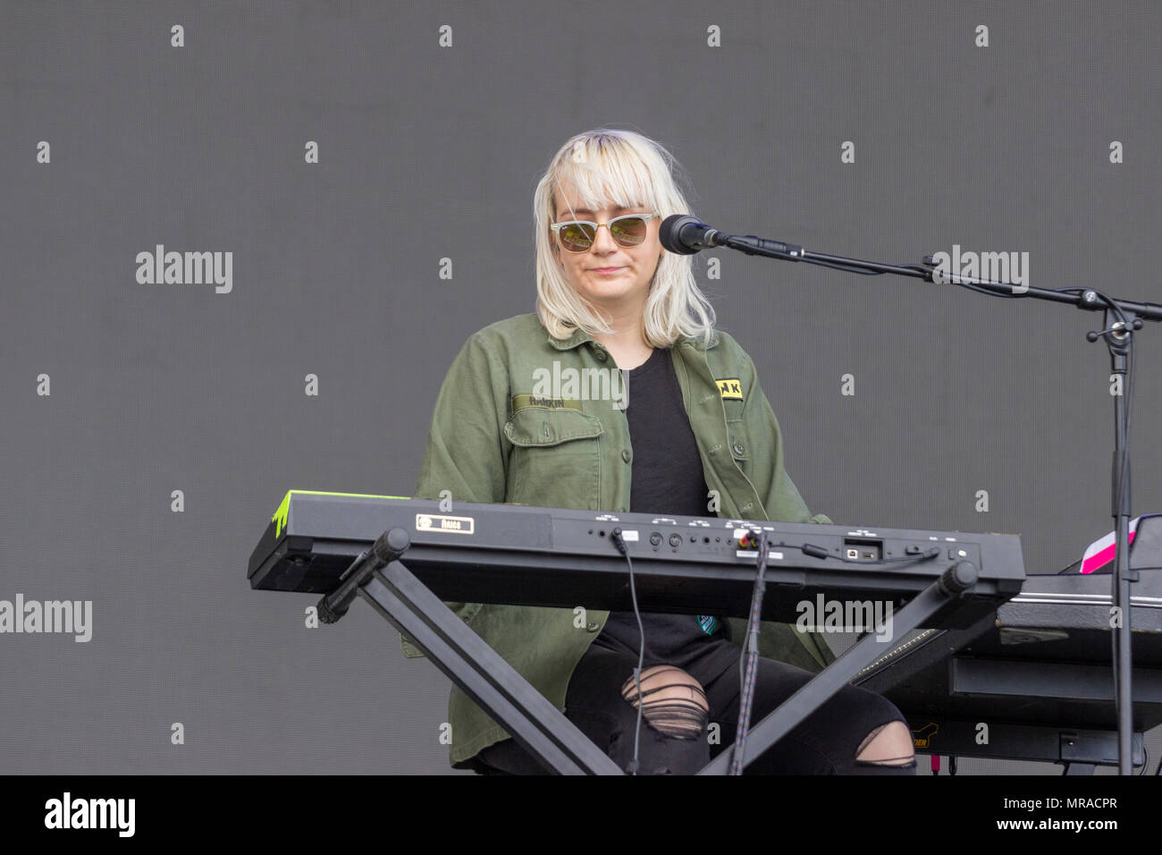 London, UK, 25 May 2018. Courtney Melba Barnett is an Australian singer ...