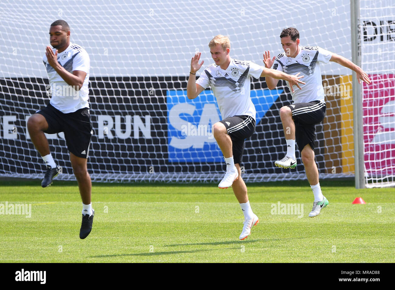 left to right Jonathan Tah (Germany), Julian Brandt (Germany ...