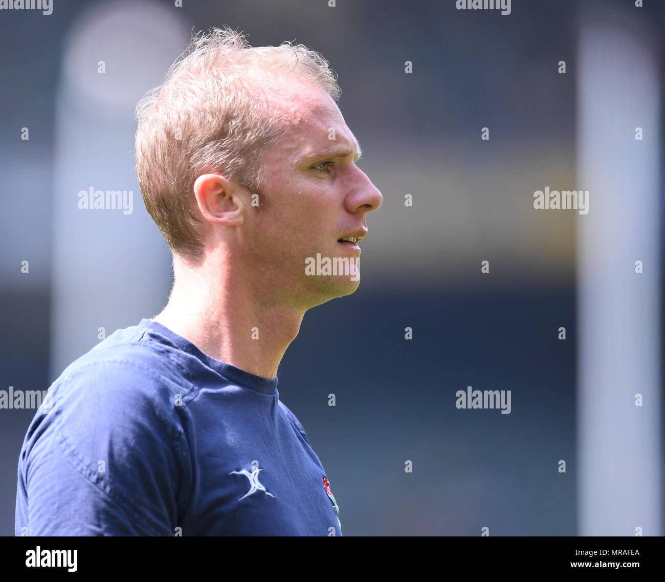 Twickenham Stadium, London, UK. 26th May, 2018. Aviva Premiership rugby ...