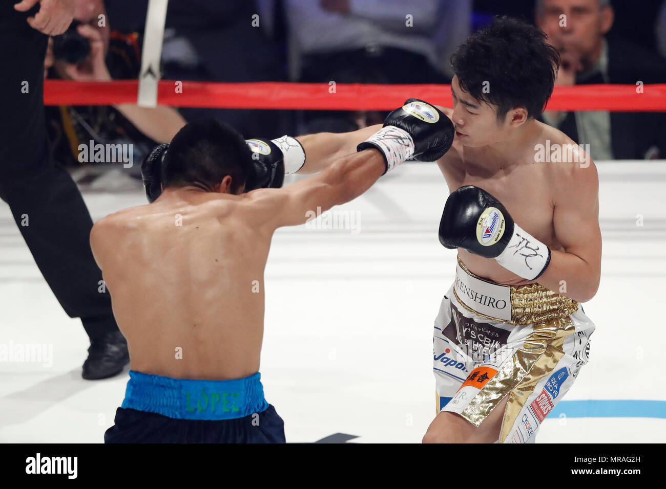 Tokyo, Japan. 25th May, 2018. Kenshiro (JPN), May 25, 2018 - Boxing ...
