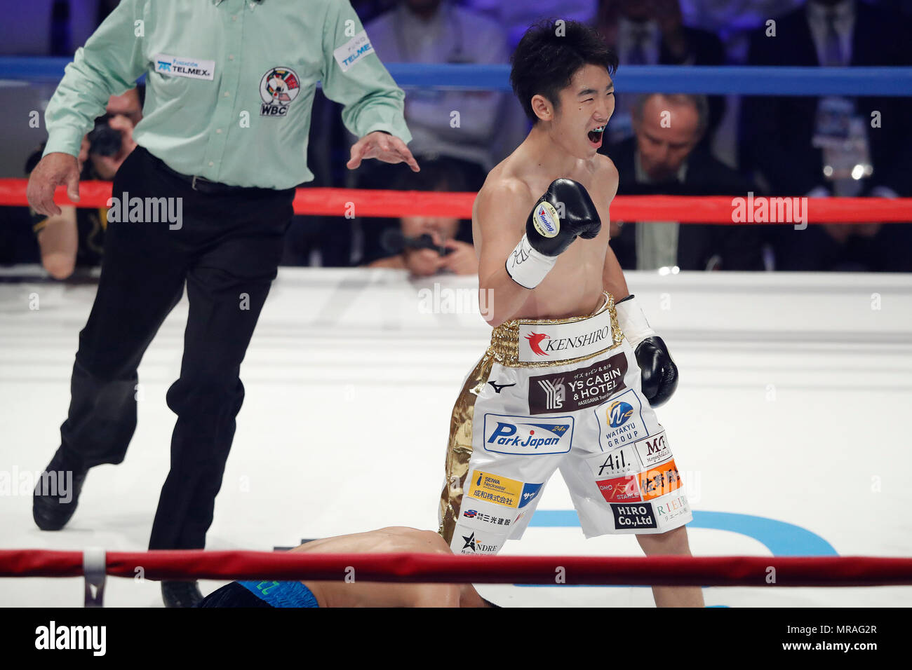 Tokyo, Japan. 25th May, 2018. Kenshiro (JPN), May 25, 2018 - Boxing ...