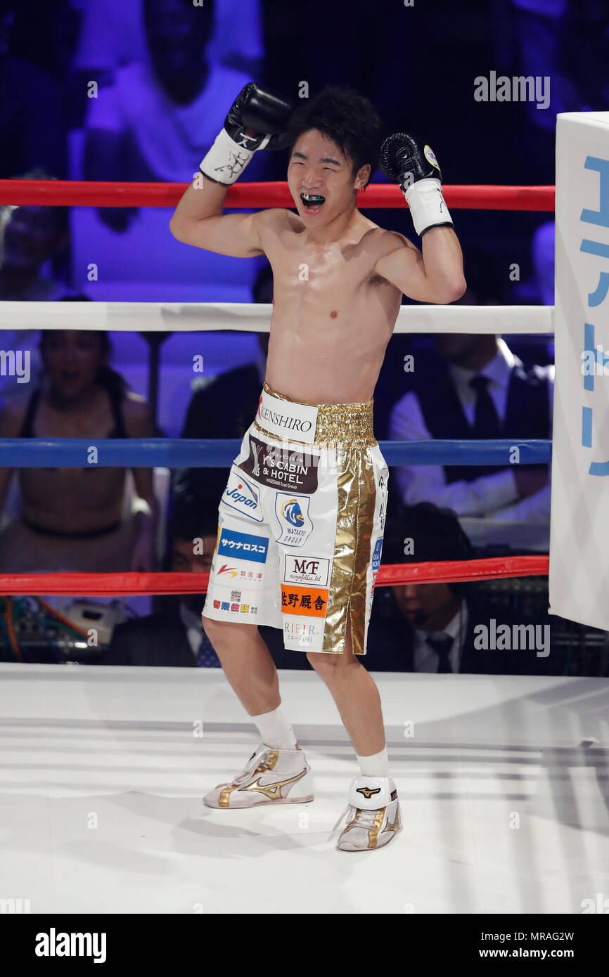 Tokyo, Japan. 25th May, 2018. Kenshiro (JPN), May 25, 2018 - Boxing ...
