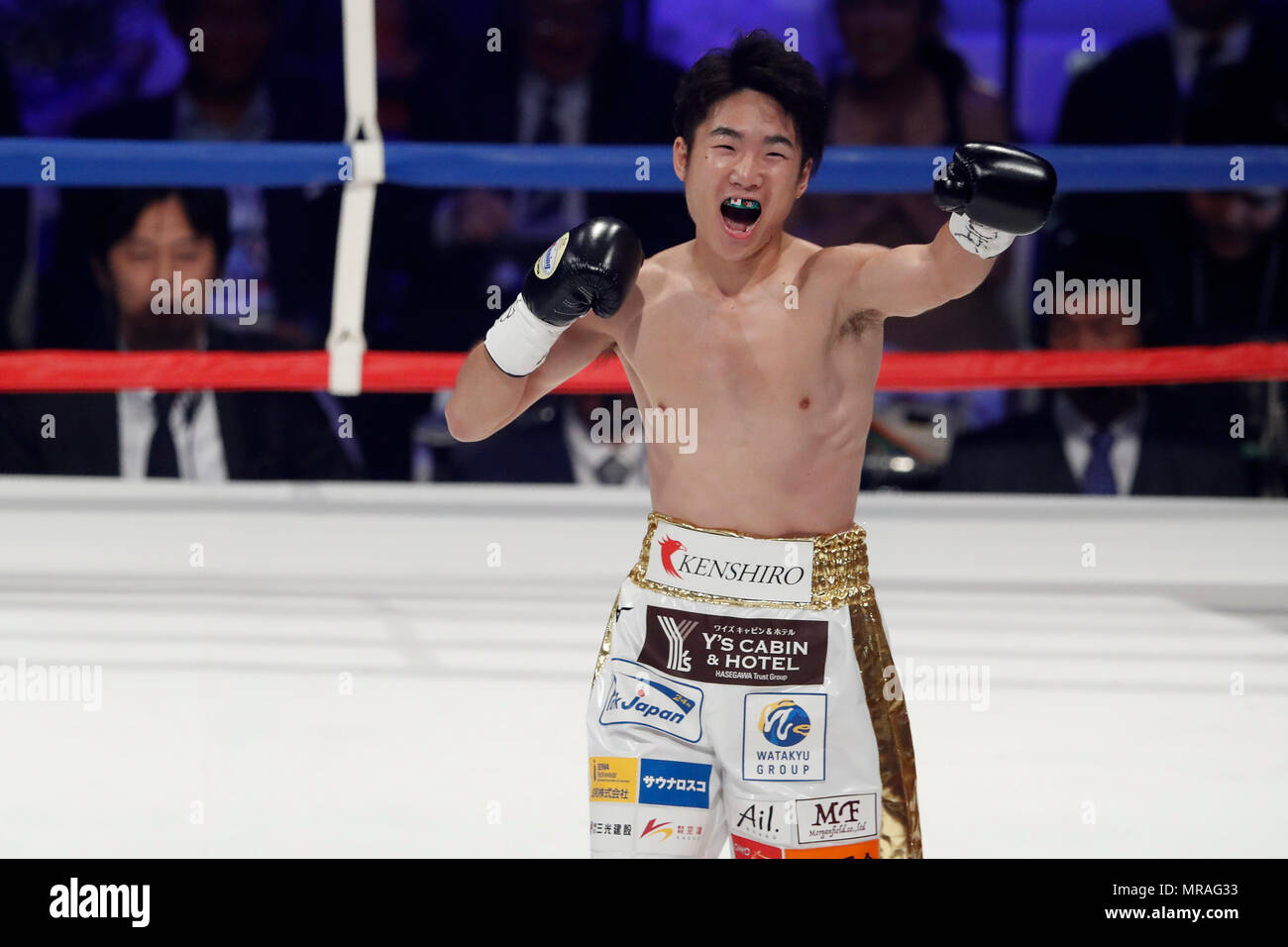 Tokyo, Japan. 25th May, 2018. Kenshiro (JPN), May 25, 2018 - Boxing ...