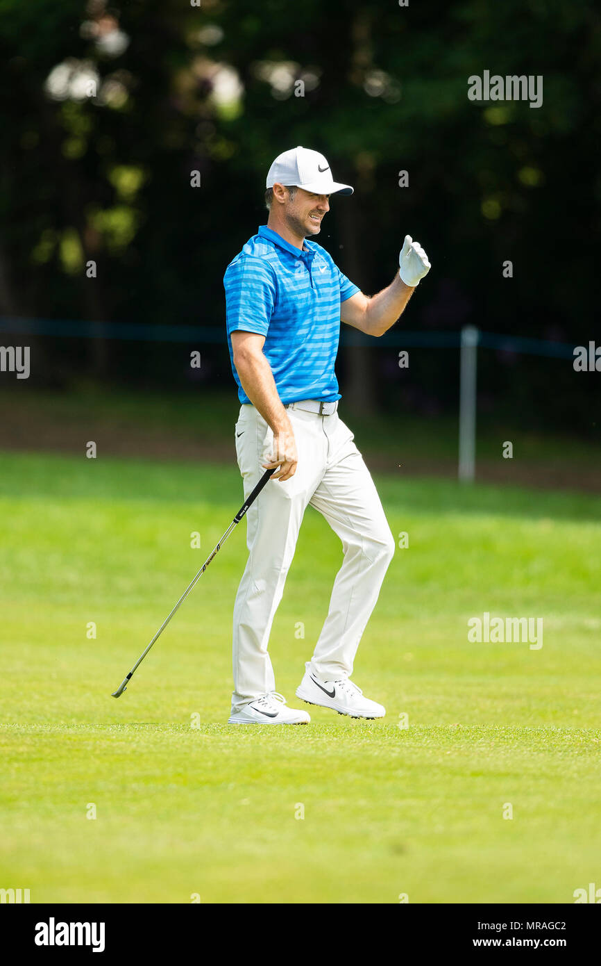 Wentworth Club, Virginia Water, UK. 26th May, 2018. BMW PGA ...