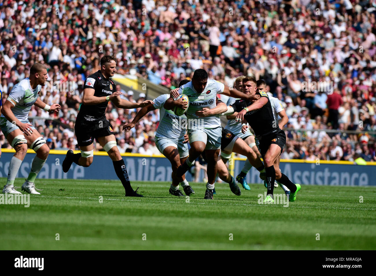 26th May 2018 , Twickenham Stadium, London, England; Aviva Premiership ...