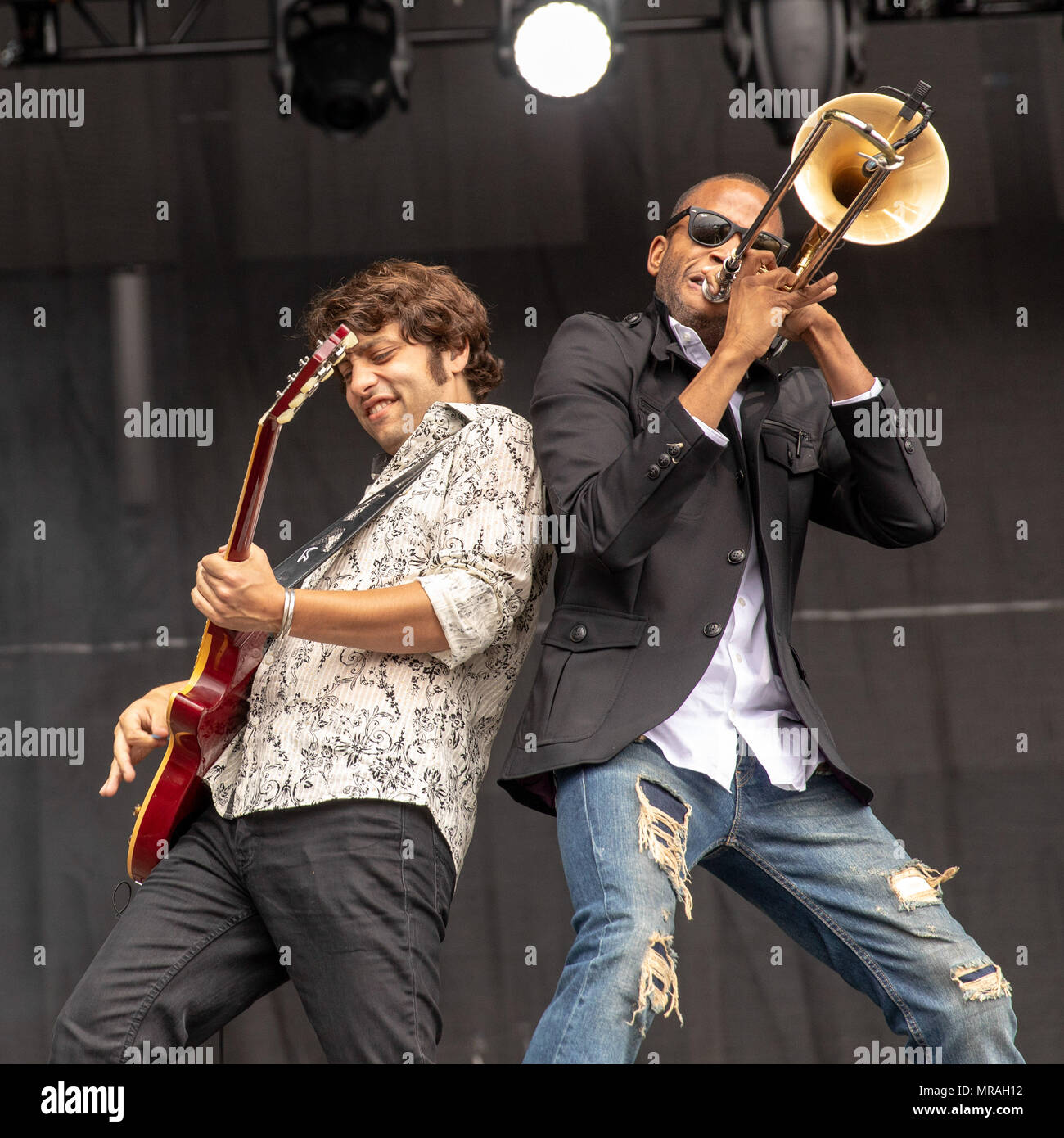 Trombone shorty hi-res stock photography and images - Alamy