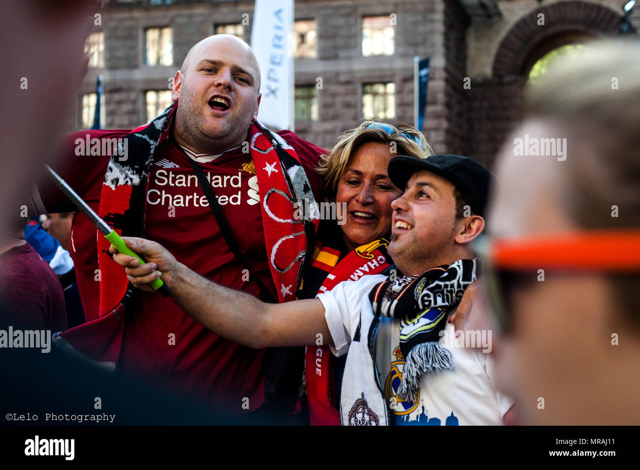 Fan zone real madrid hi-res stock photography and images - Alamy