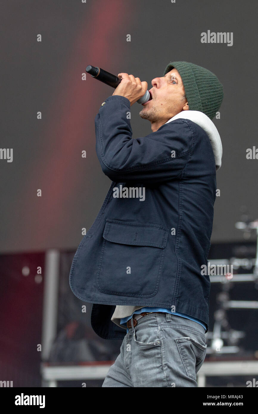 Napa, California, USA. 25th May, 2018. MIKE D (MICHAEL LOUIS DIAMOND ...
