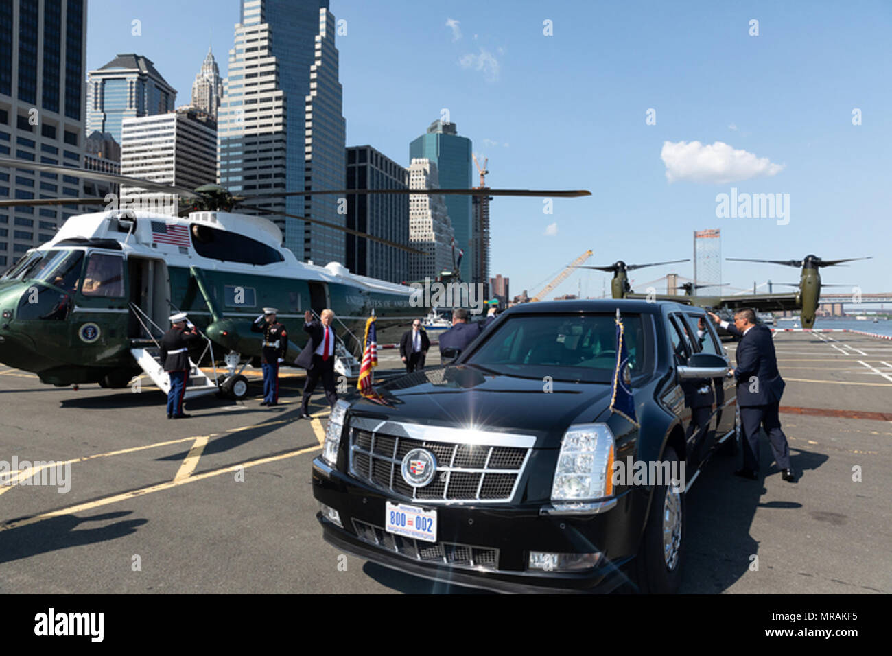 NEW YORK, NEW YORK - WEEK OF MAY 21: President Donald J. Trump ...