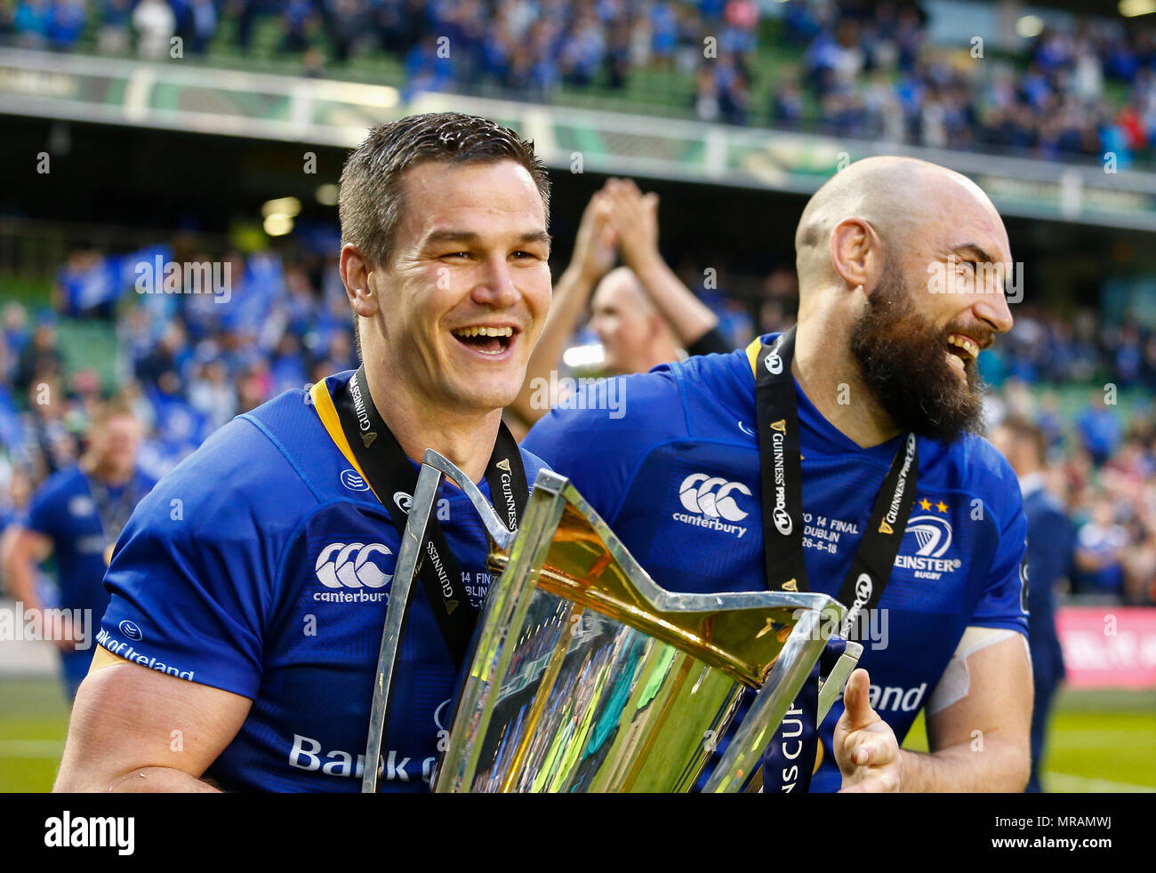 Aviva Stadium, Dublin, Ireland. 26th May, 2018. Guinness Pro14 rugby ...