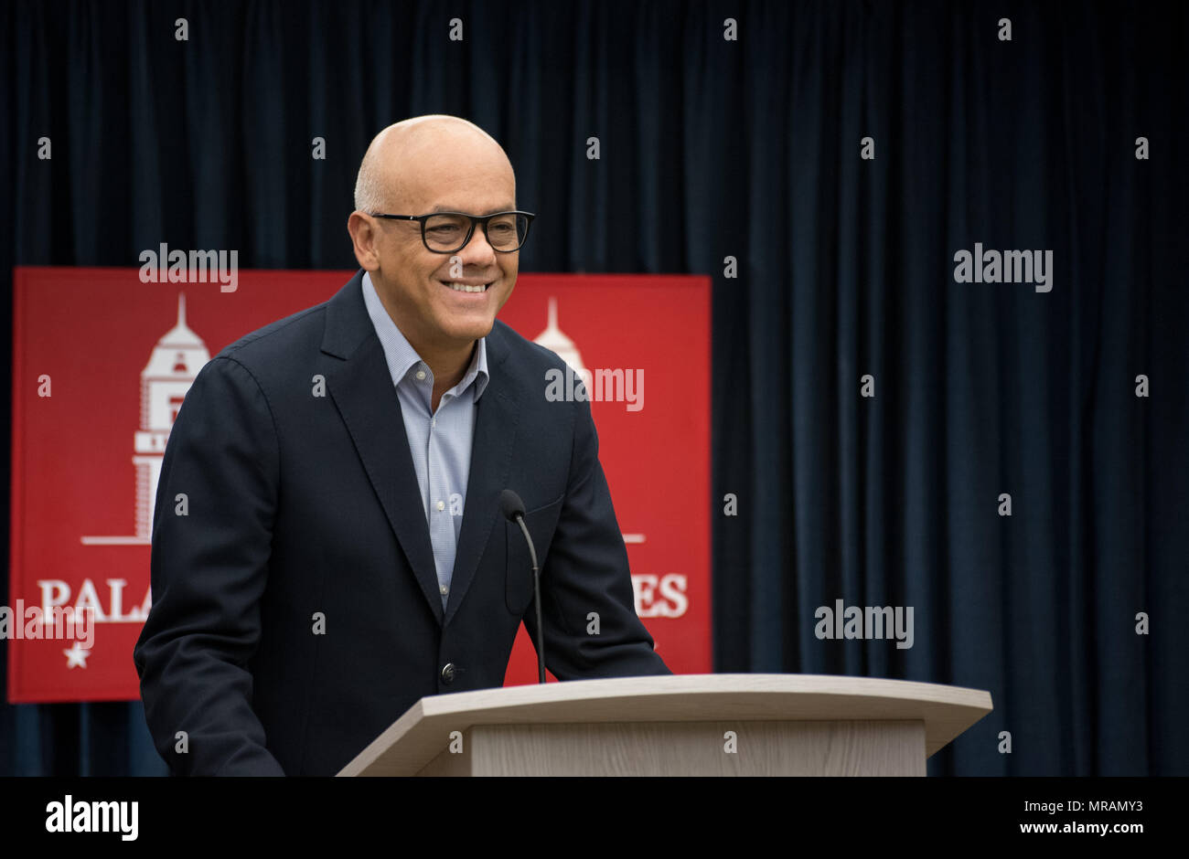 26 May 2018. Caracas, Venezuela. The Venezuelan Minister of ...