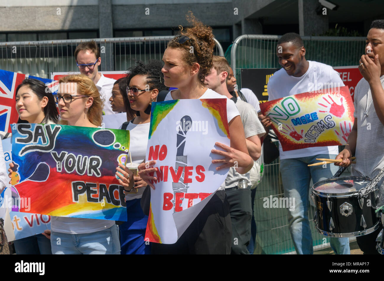 London, UK. 26 May 2018. The IYPG (International Peace Youth Group ...