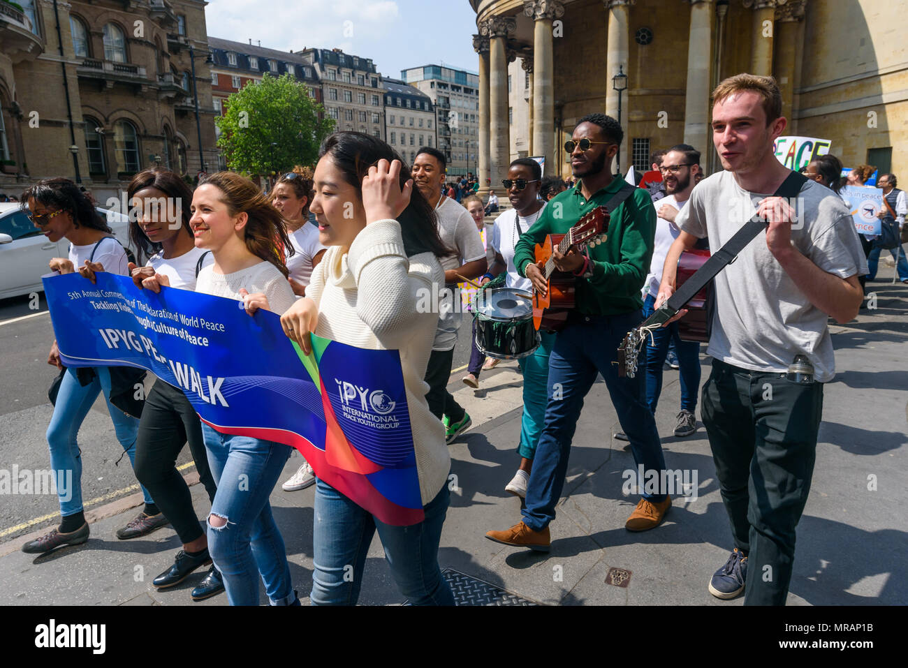 London, UK. 26 May 2018. The IYPG (International Peace Youth Group ...
