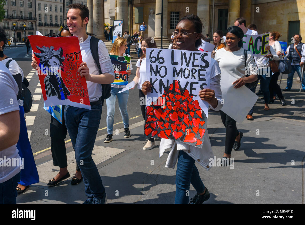 London, UK. 26 May 2018. The IYPG (International Peace Youth Group ...