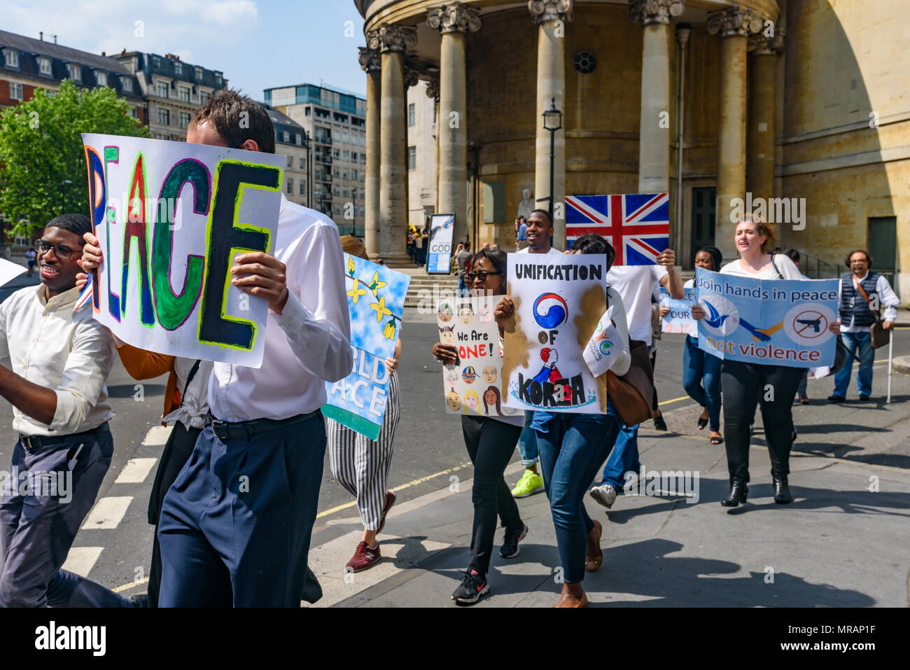 London, UK. 26 May 2018. The IYPG (International Peace Youth Group ...
