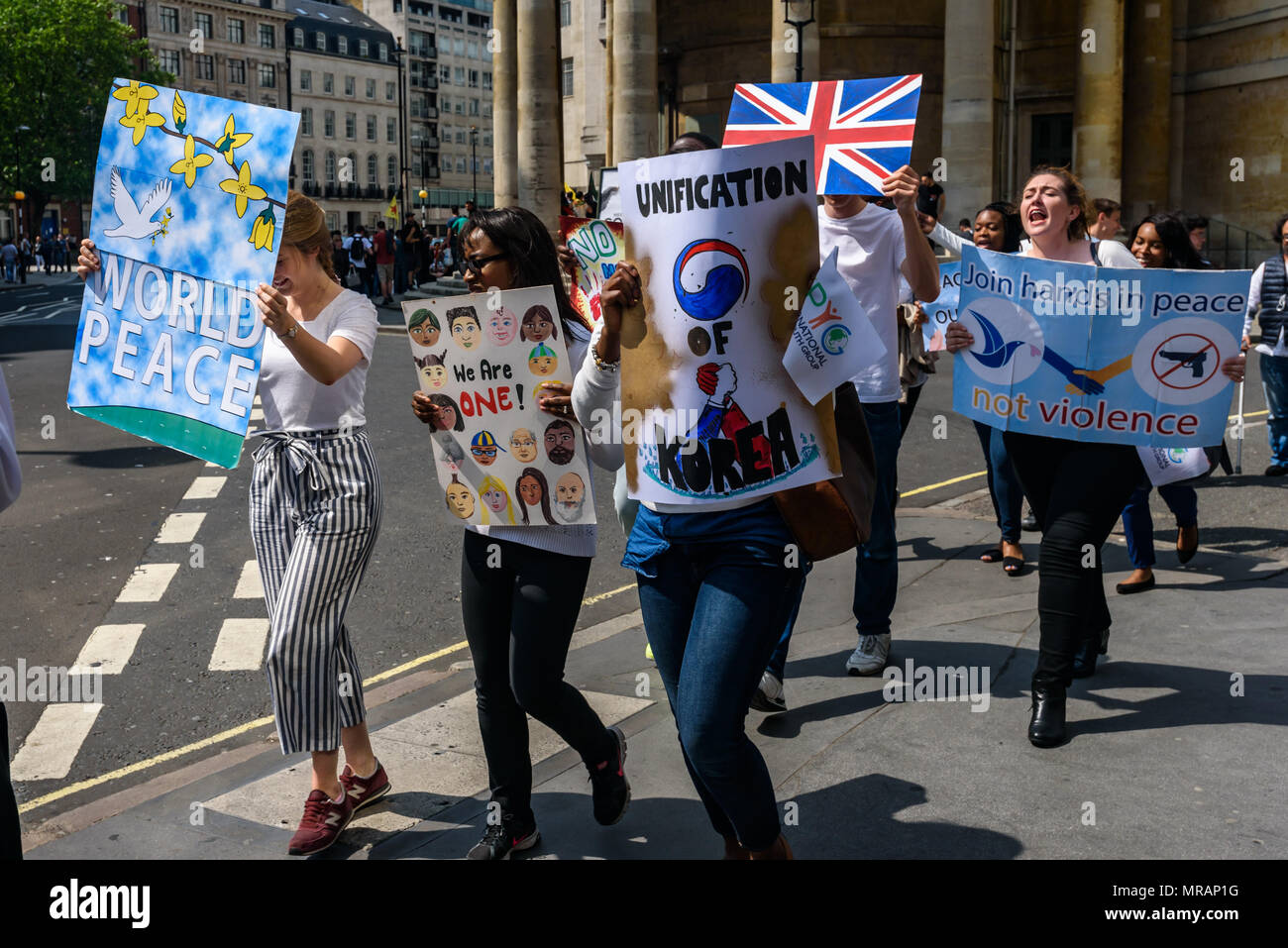 London, UK. 26 May 2018. The IYPG (International Peace Youth Group ...