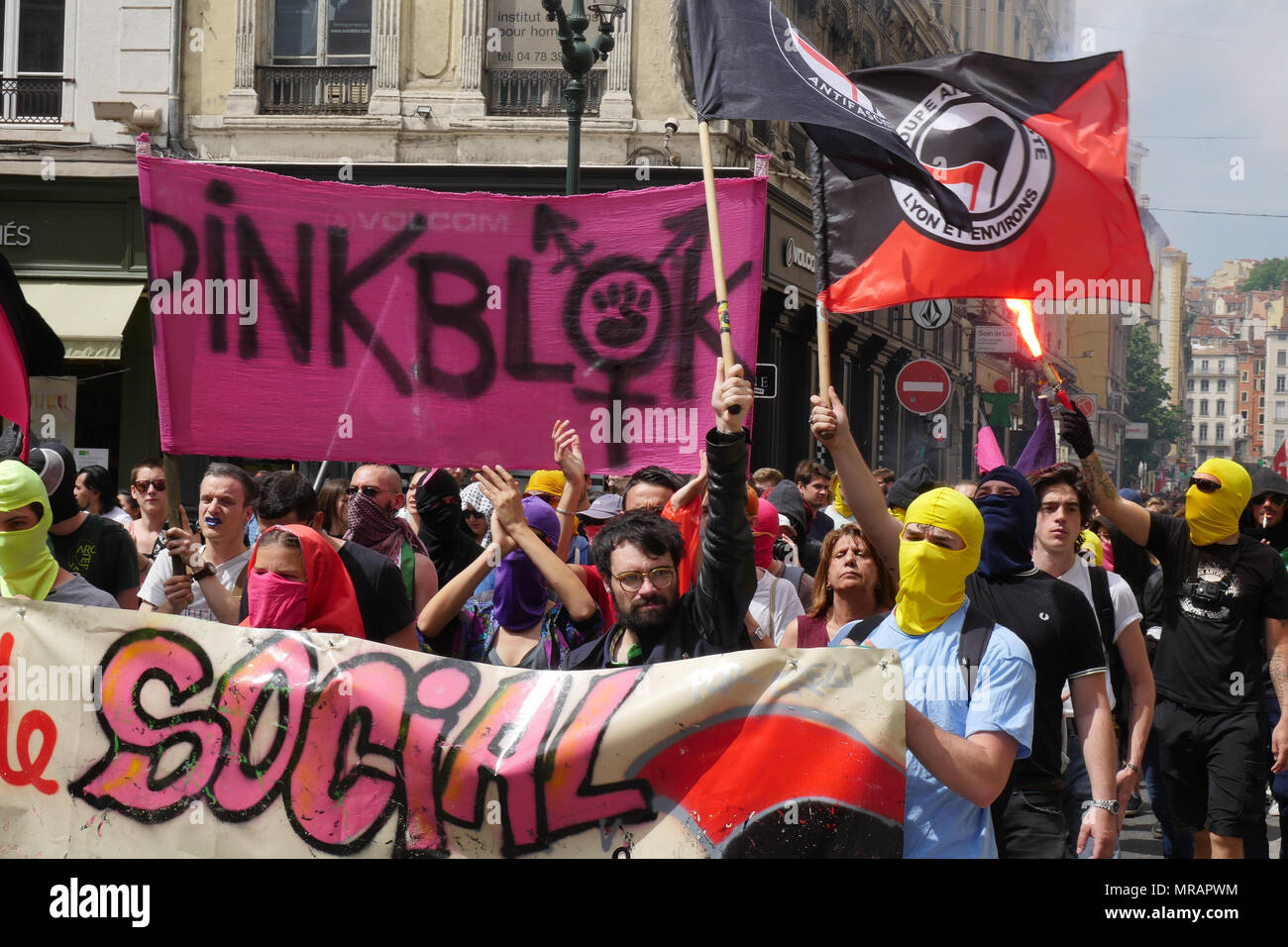 Generation identitaire lyon hi-res stock photography and images - Alamy