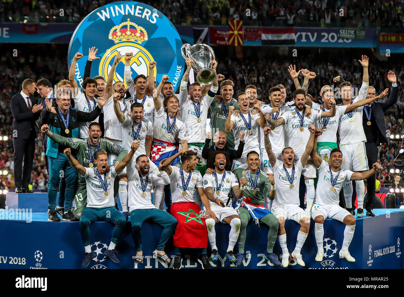 Kiev Olympic Stadium, Kiev, Ukraine. 26th May, 2018. UEFA Champions ...