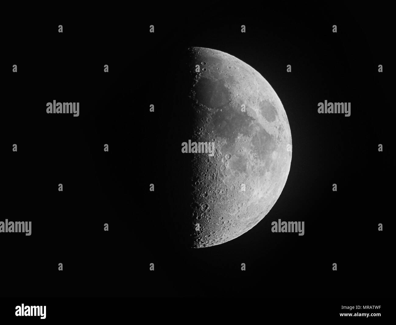 Moon phases Black and White Stock Photos & Images - Alamy