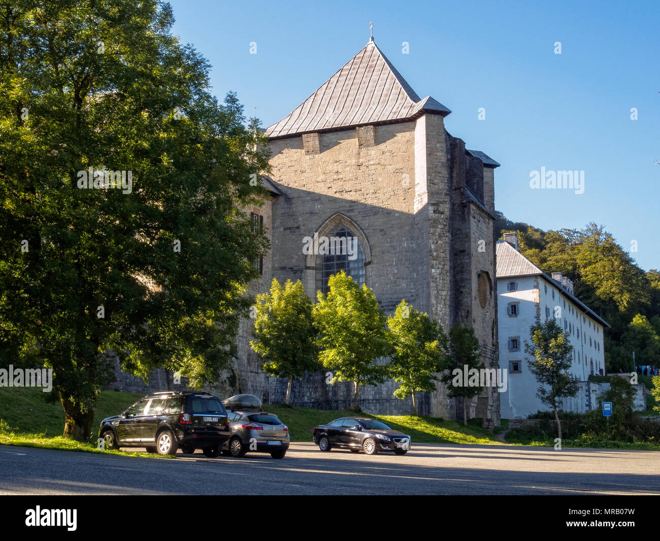 Roncesvalles monastery hi-res stock photography and images - Alamy