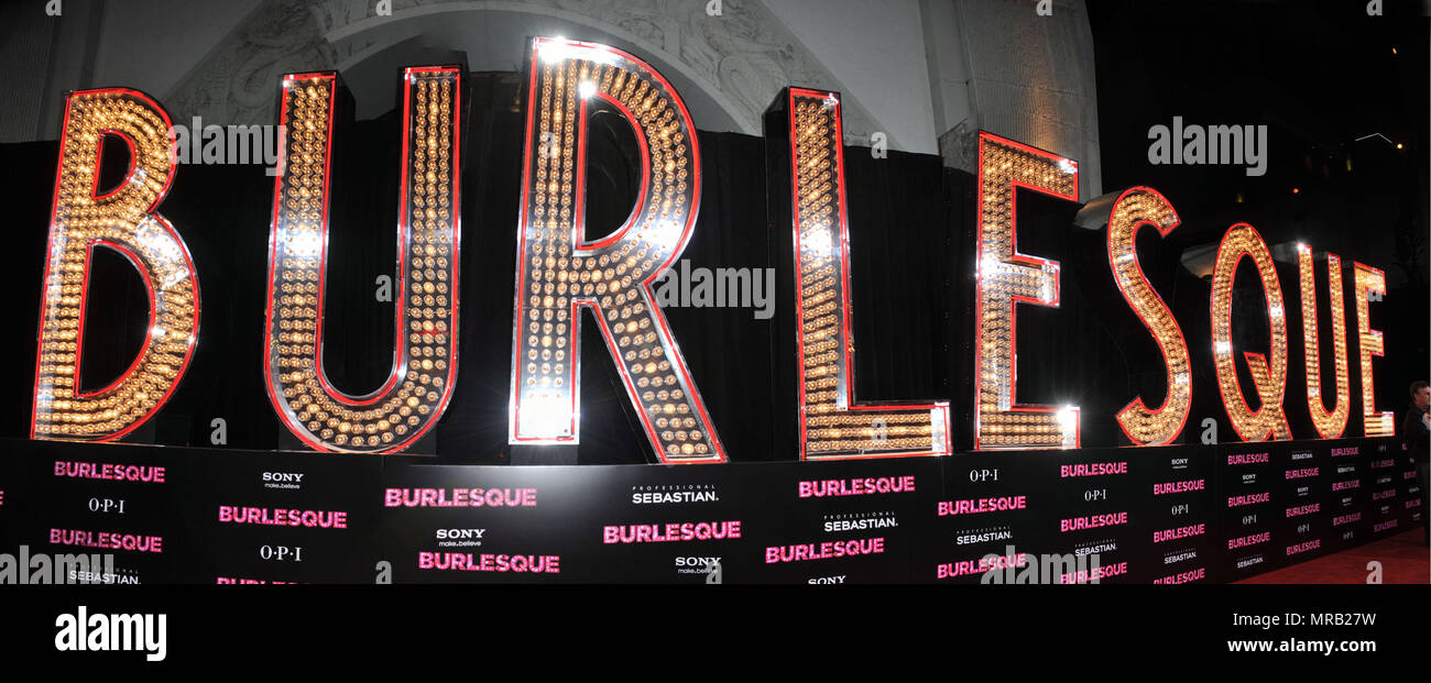Burlesque Movie Logo