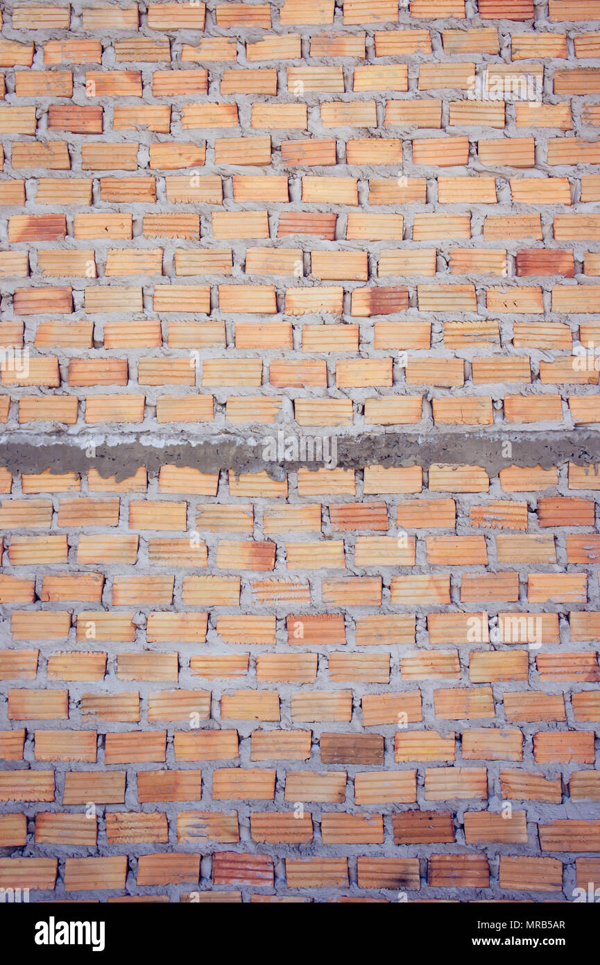 Red brick wall Red brick to build a wall to build a wall Stock Photo ...