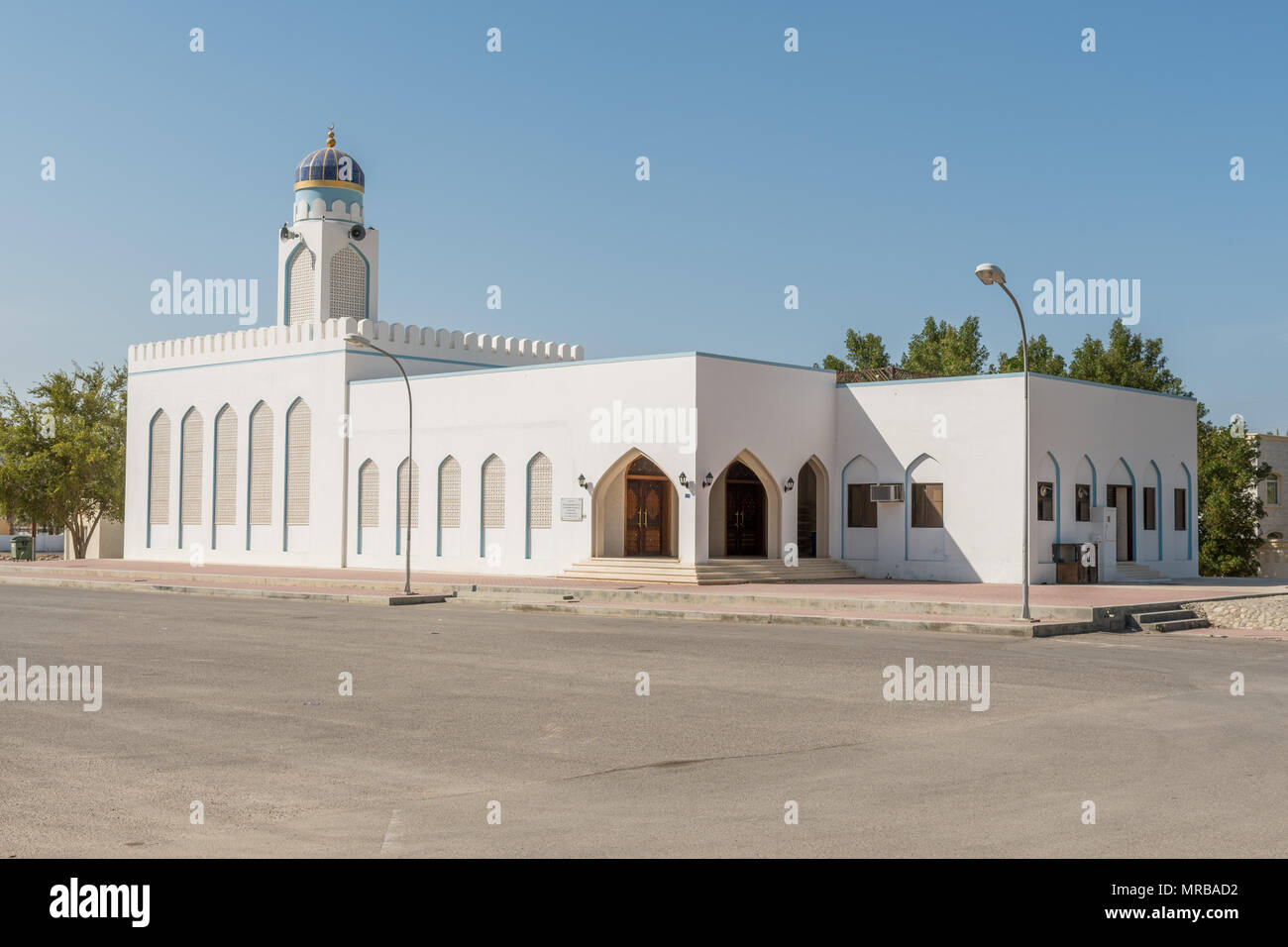 Rural mosque in Barshaw which is located just outside of Muscat capital ...