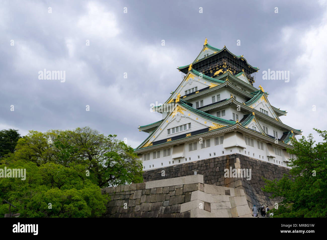 Beautiful osaka castle hi-res stock photography and images - Alamy