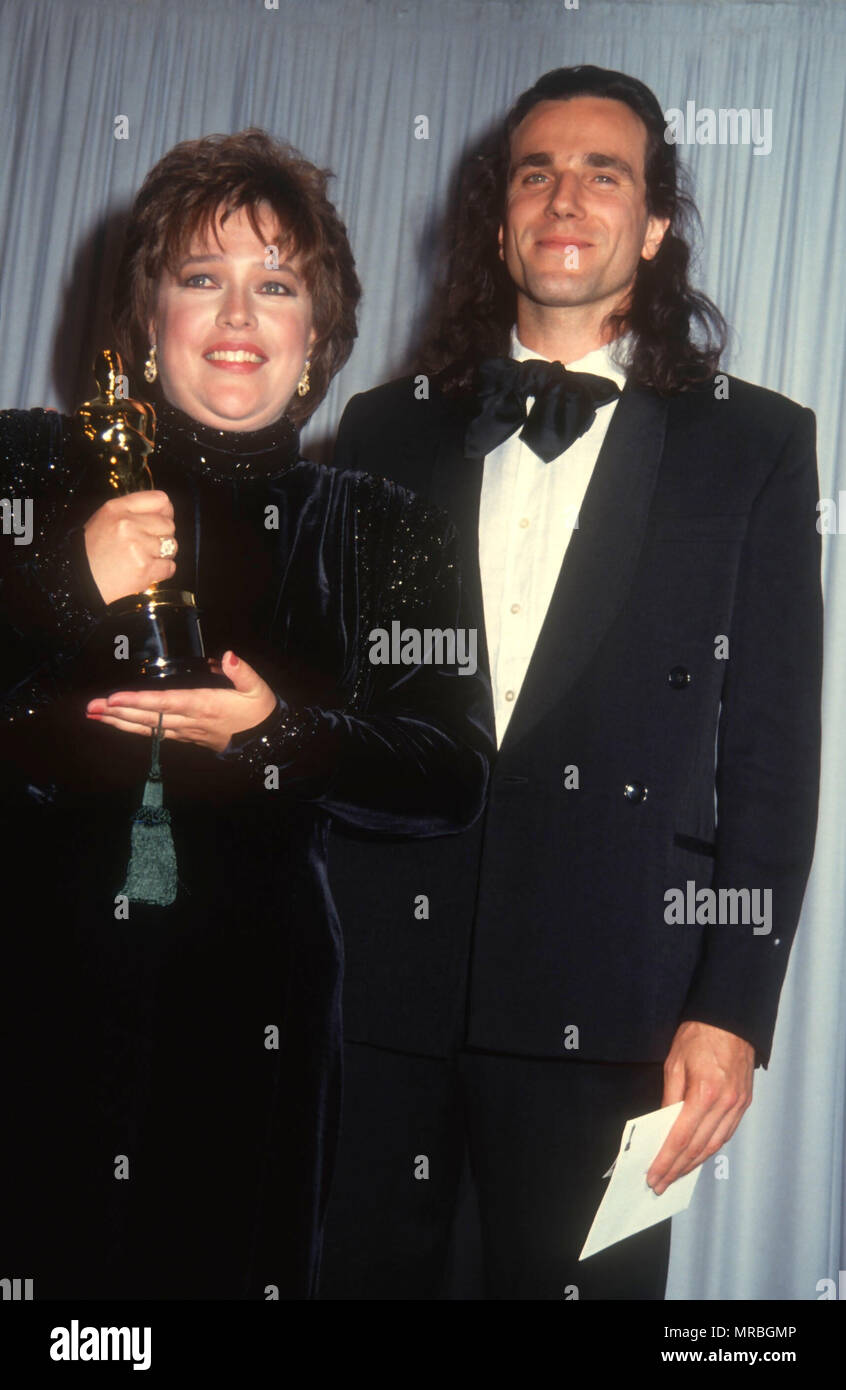 LOS ANGELES, CA - MARCH 25: (L-R) Actress Kathy Bates and actor Daniel ...