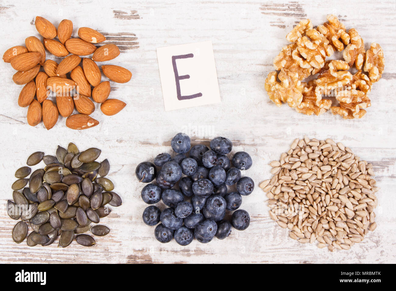 Ingredients containing vitamin E, natural minerals and dietary fiber ...