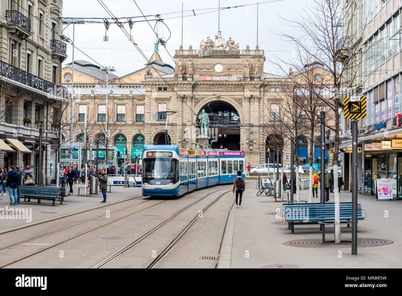 Zurich public transport hi-res stock photography and images - Alamy