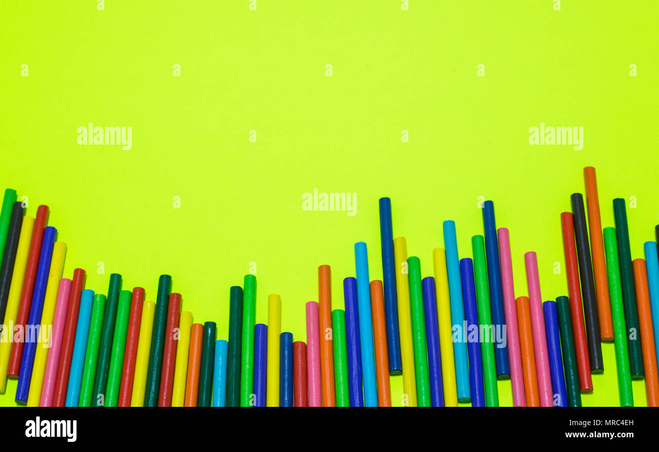 wooden sticks graph chart Stock Photo - Alamy