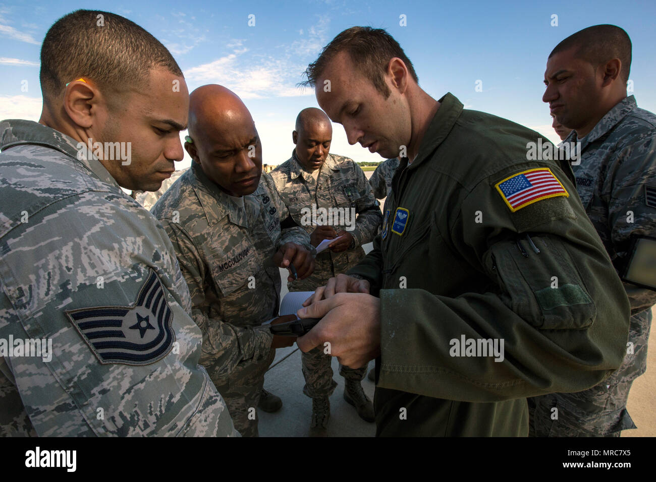U.S. Air Force Aerial Porters with the 35th Aerial Port Squadron ...