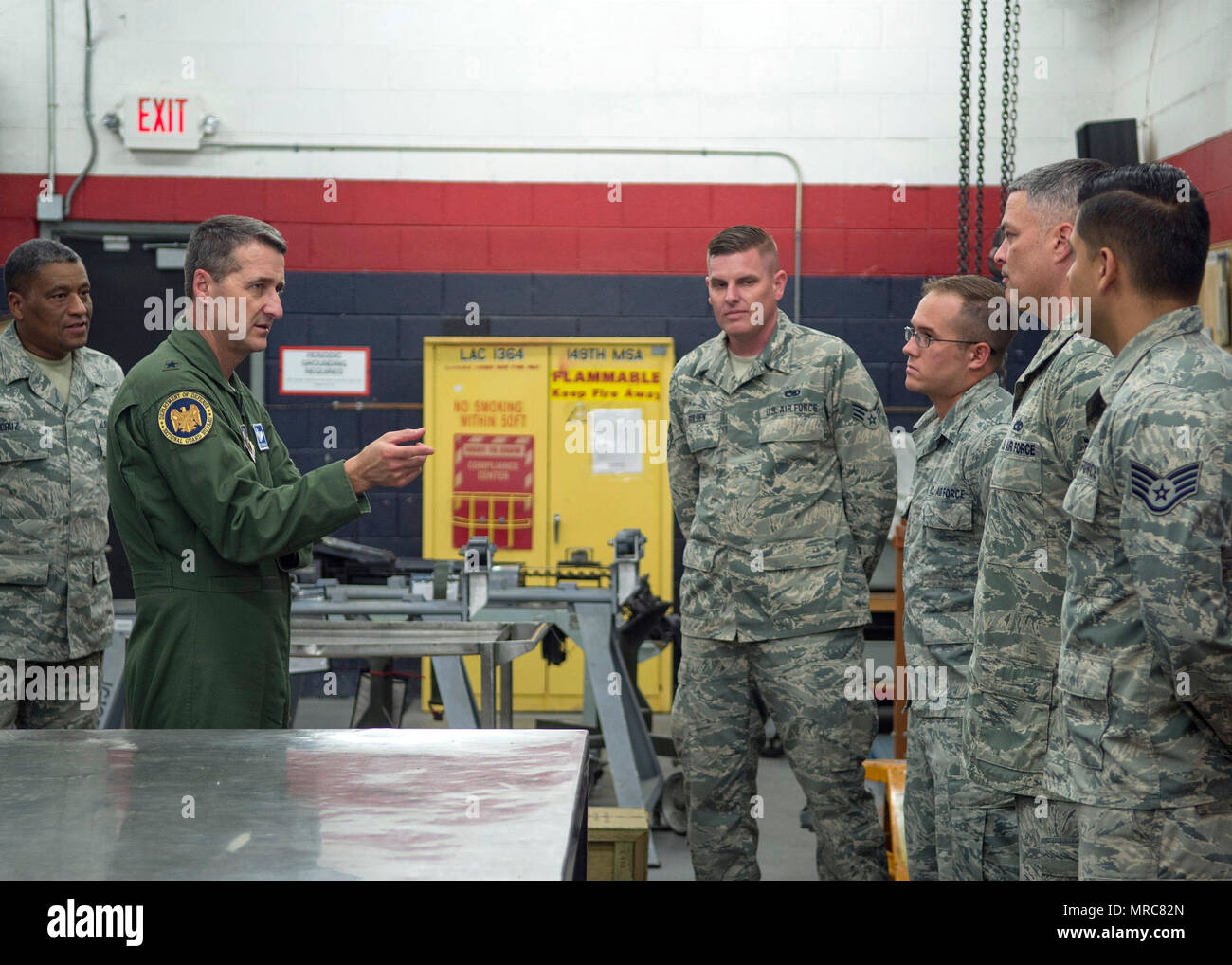 Commander of the air national guard readiness center hi-res stock ...