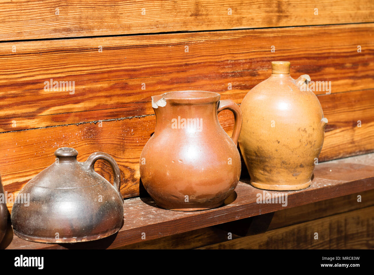 Old utensils used in the kitchen. Accessories for cooking old-style ...