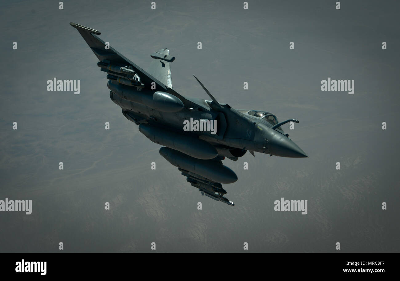 On June 2, 2017, a French Naval Rafale departed after completing in ...