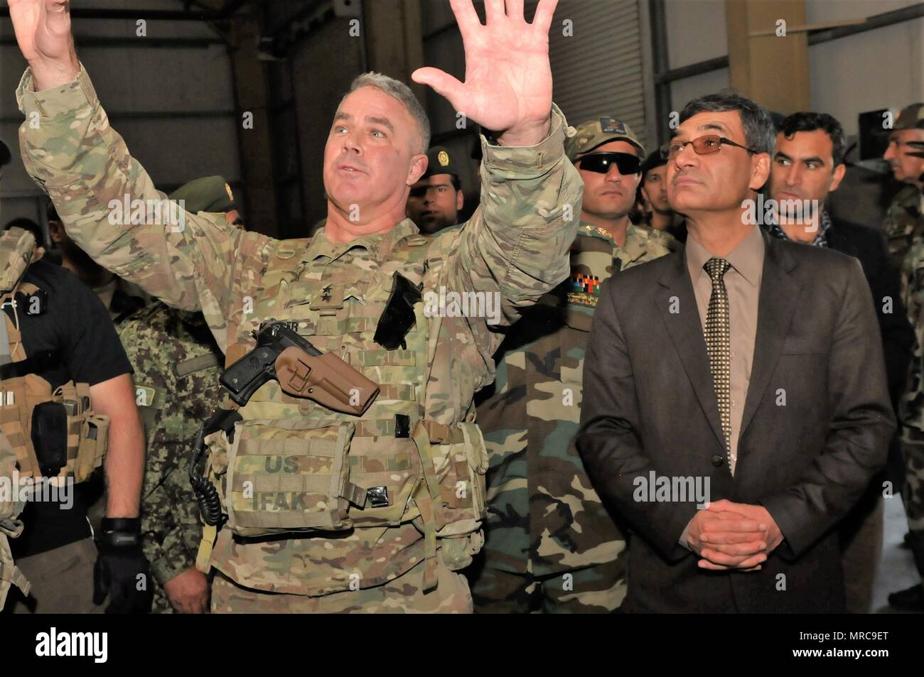 KABUL, Afghanistan – Maj. Gen. Richard Kaiser, Commanding General ...