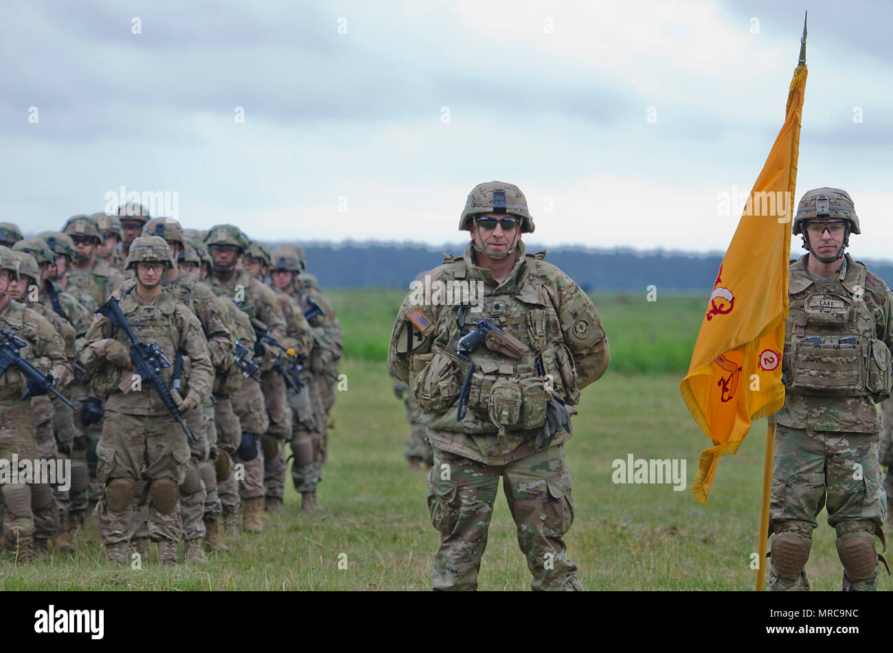 Lt. Col. Steven Gventer, commander of enhanced Forward Presence Battle ...