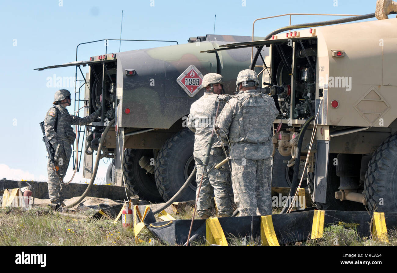 Members of the 141 Brigade Support Battalion (141 BSB) and 2nd ...