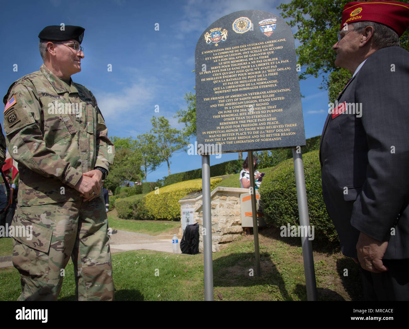 SACEUR General Michael Scaparotti & Charles Schmidt, National Commander ...