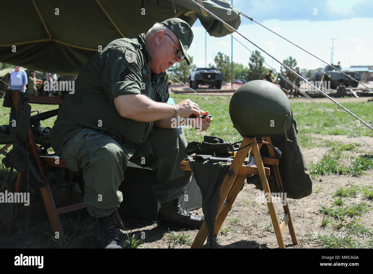 Glenn Husted, retired Army master sergeant and Vietnam veteran ...