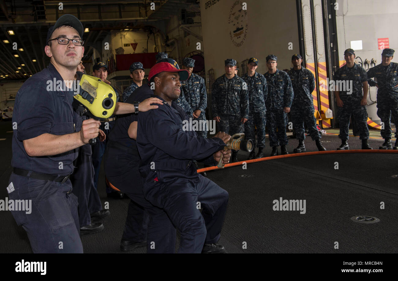 MAYPORT, Fla. (June 2, 2017) Damage Controlman 2nd Class Rarnard ...