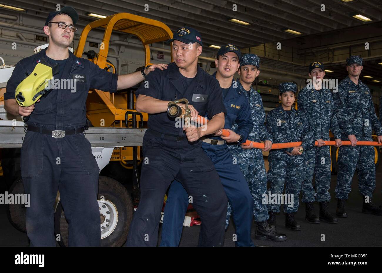 MAYPORT, Fla. (June 2, 2017) Damage Controlman 2nd Class Daniel Haley ...