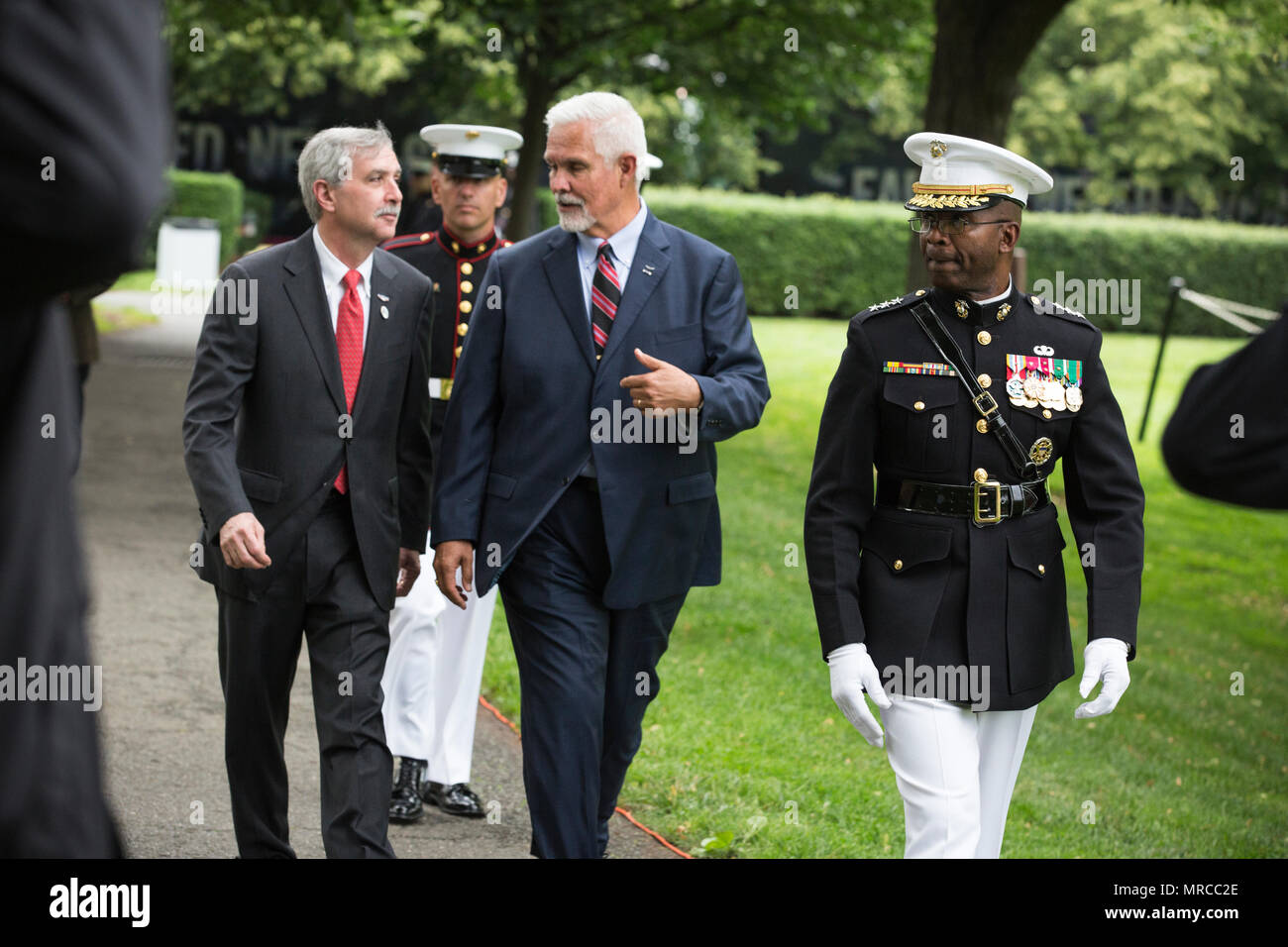 From left, Bruce M. Rose, chief executive officer of the Carrington ...